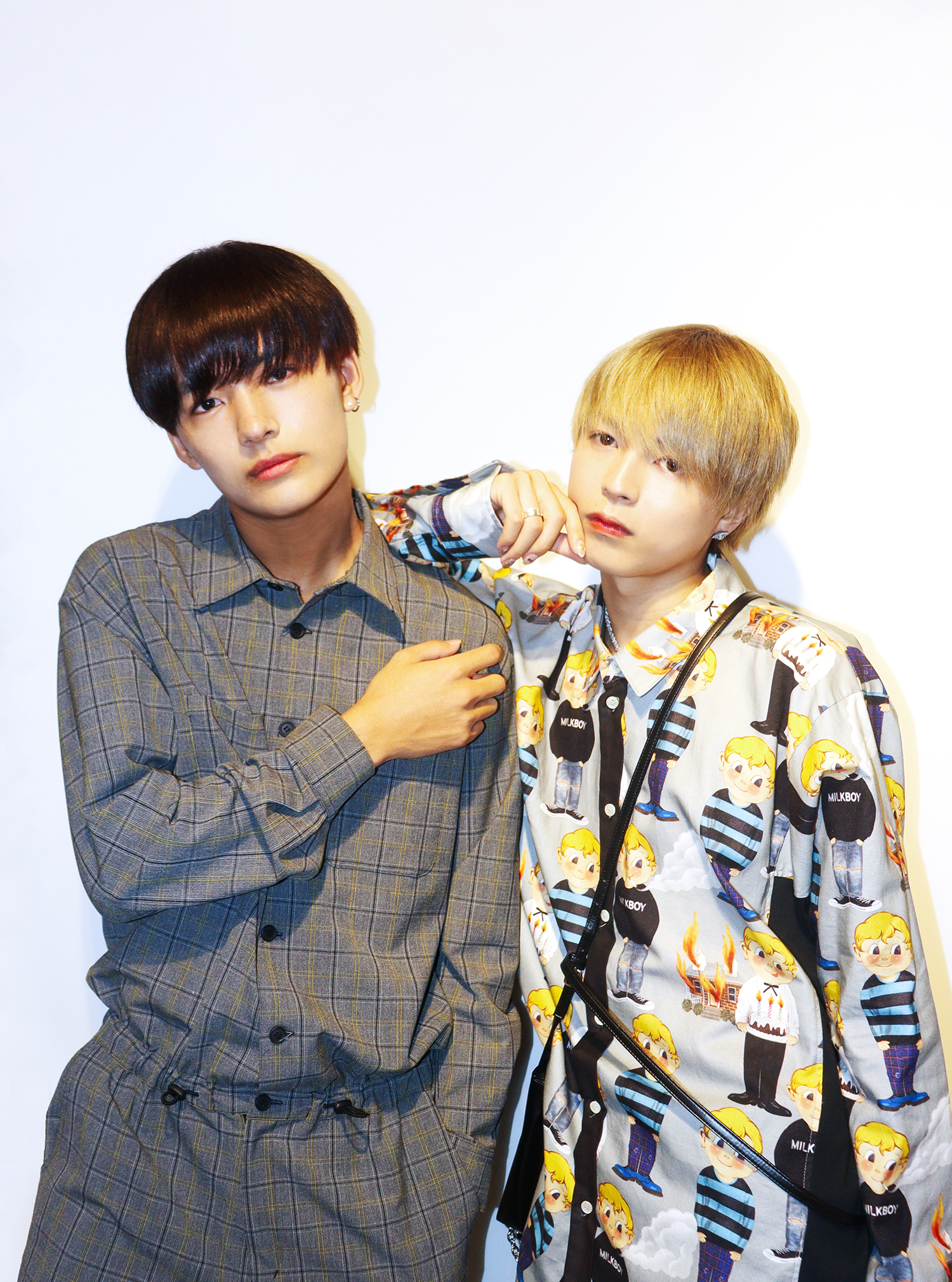 MILKBOY【2020 WINTER COLLECTION】展示会レポ＜黒峰麗×植村颯太＞ | Emo!miu｜エモミュー