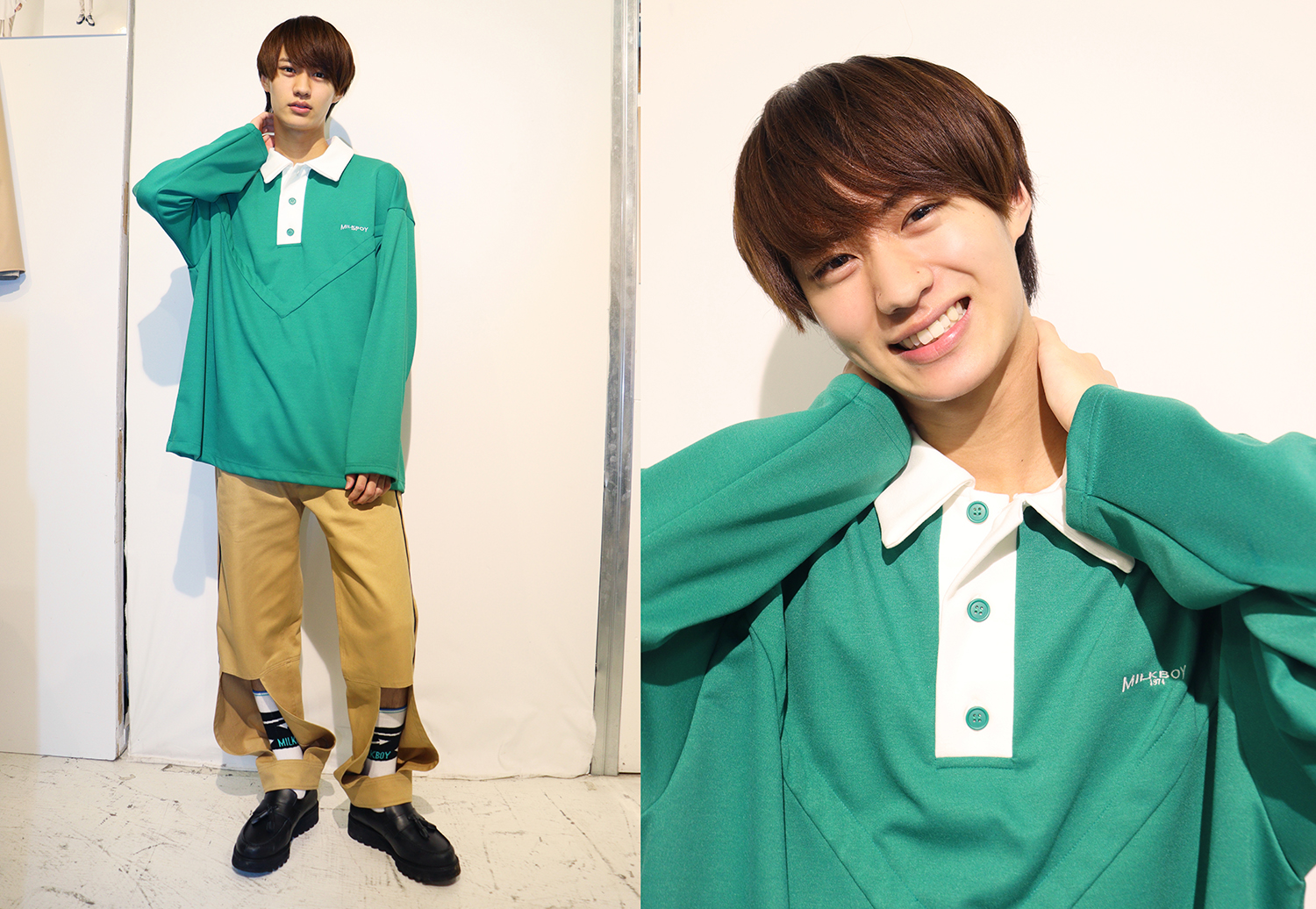 MILKBOY(ミルクボーイ)【2022 SPRING COLLECTION】展示会レポート＜小林希大＞ | Emo!miu｜エモミュー