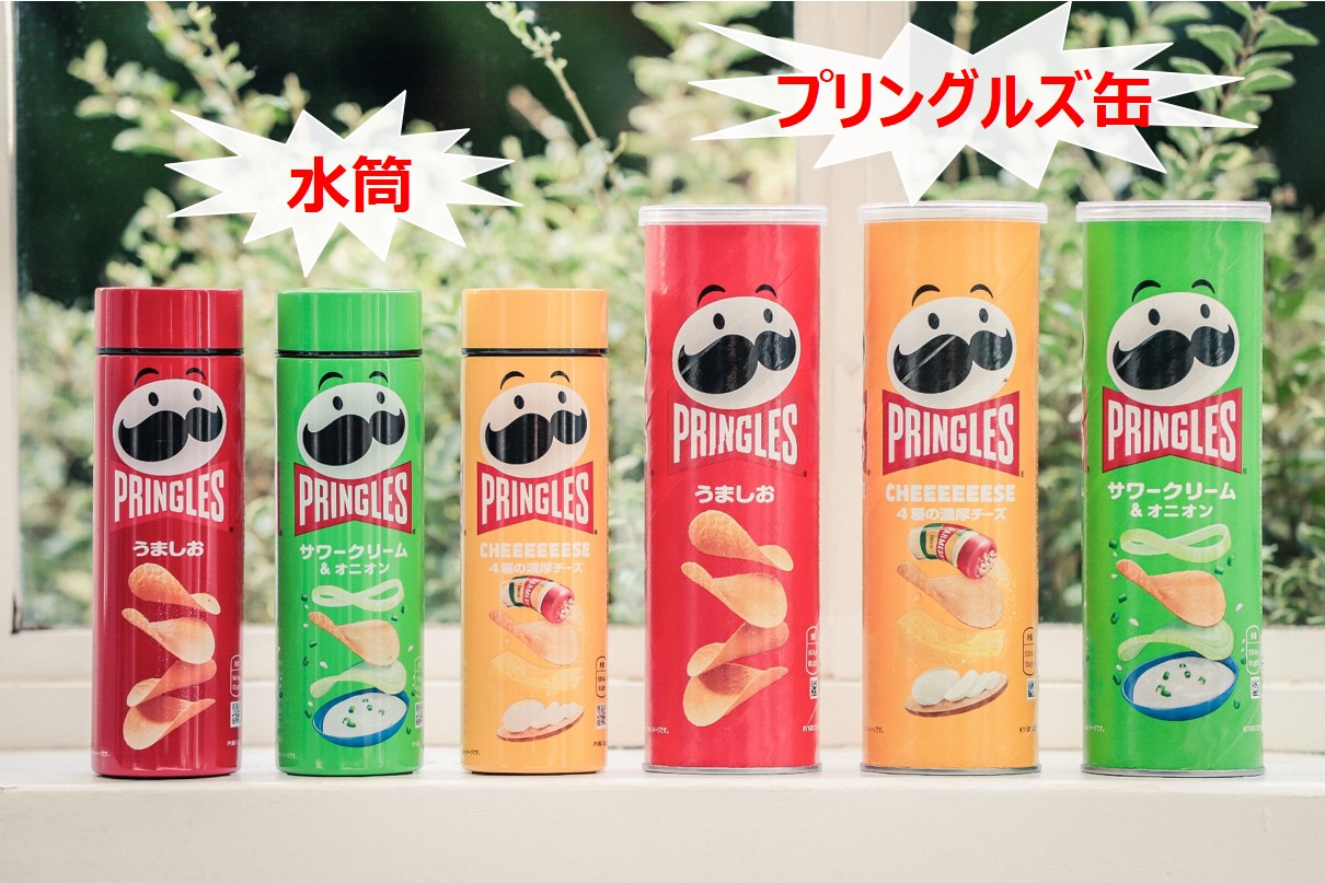 プリングルズにそっくりな“水筒”!? 3種のフレーバーがラインナップする「PRINGLES 真空断熱水筒BOOK」ローソンや書店にて発売！機能 ...