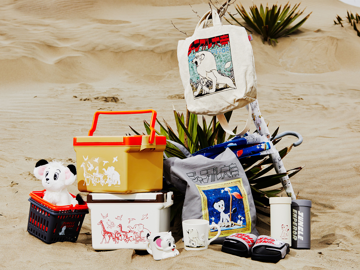 “niko and …(ニコアンド)×ジャングル大帝”コラボアイテム発売！主人公レオや漫画の名場面をデザインに落とし込んだシンプル＆ユニークな ...