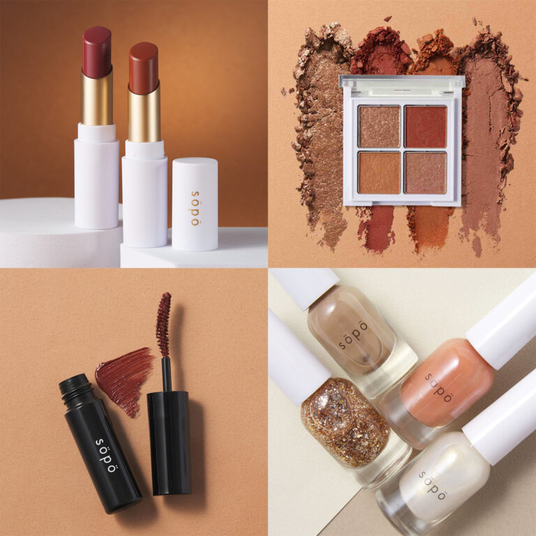 sopo(ソポ)2022年秋冬の新作に、“ふわっと、もっちり”仕上がる新感触リップが登場！アイパレットやマスカラ、ネイルカラーからも抜け感 ...