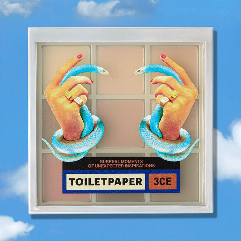 大胆な色使いとコントラストのユーモアあふれる限定パッケージ！“3CE × TOILETPAPER”コラボコスメ待望の日本上陸 | Emo ...