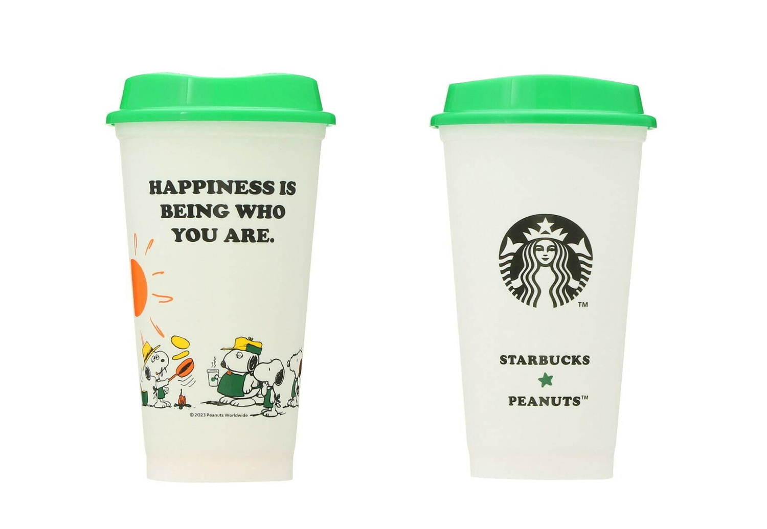 「STARBUCKS®×PEANUTSコラボ#2 第2弾」初のビバレッジ「スヌーピー バニラ クリーム フラペチーノ® with クラッシュ ...