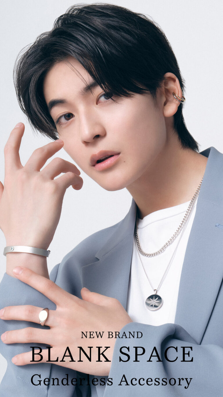 祝22歳！高橋文哉、プロデュースアクセサリーブランド「BLANK SPACE(ブランクスペース)」ローンチ決定♪ 誕生石の“アクアマリン”をあしらったネックレスやリングなど | Emo!miu ...