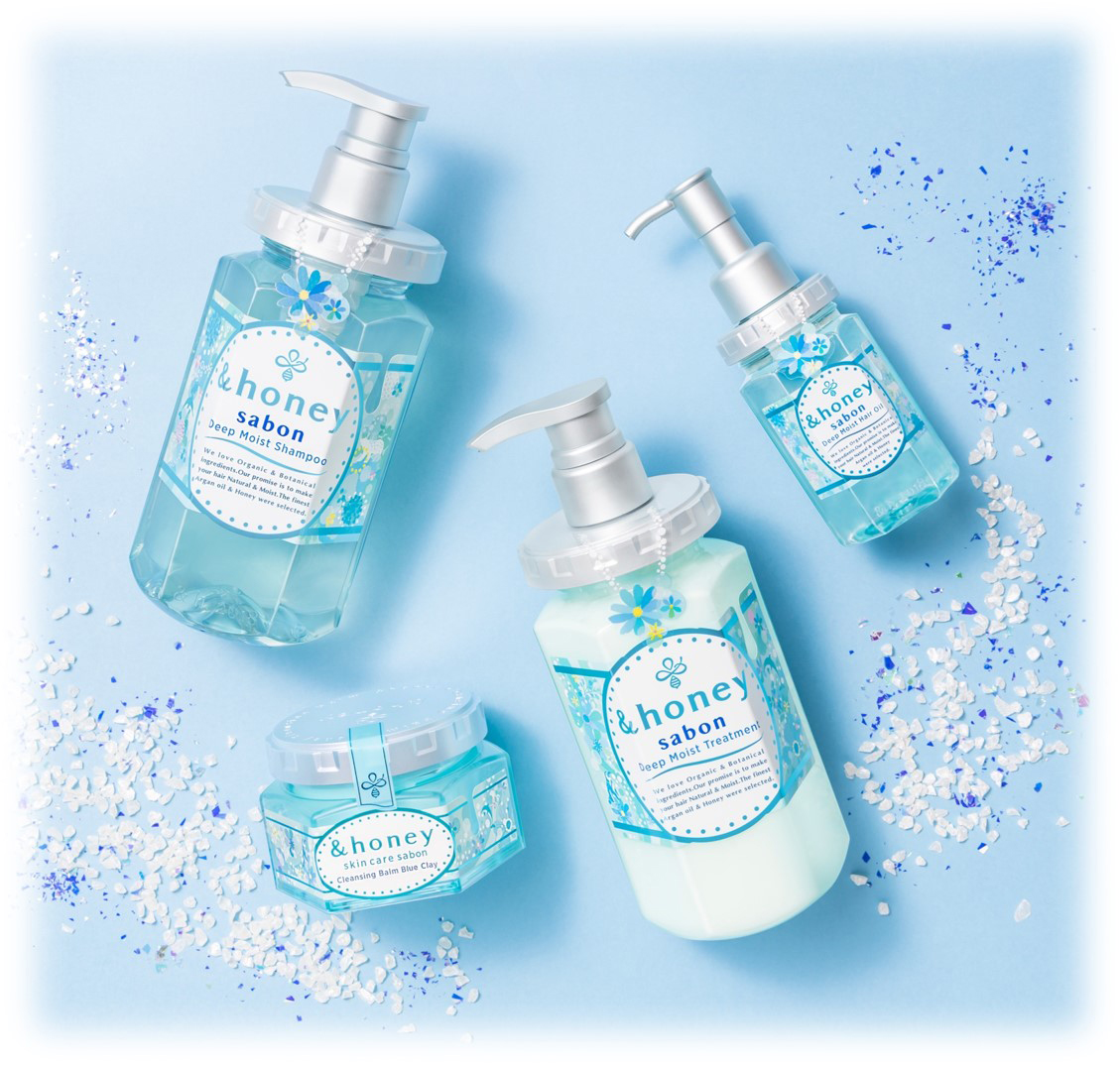 今年はクレンジングバームも仲間入り！「&honey sabon(アンドハニー サボン)限定シリーズ」シャンプー・ヘアトリートメント・ヘアオイル ...