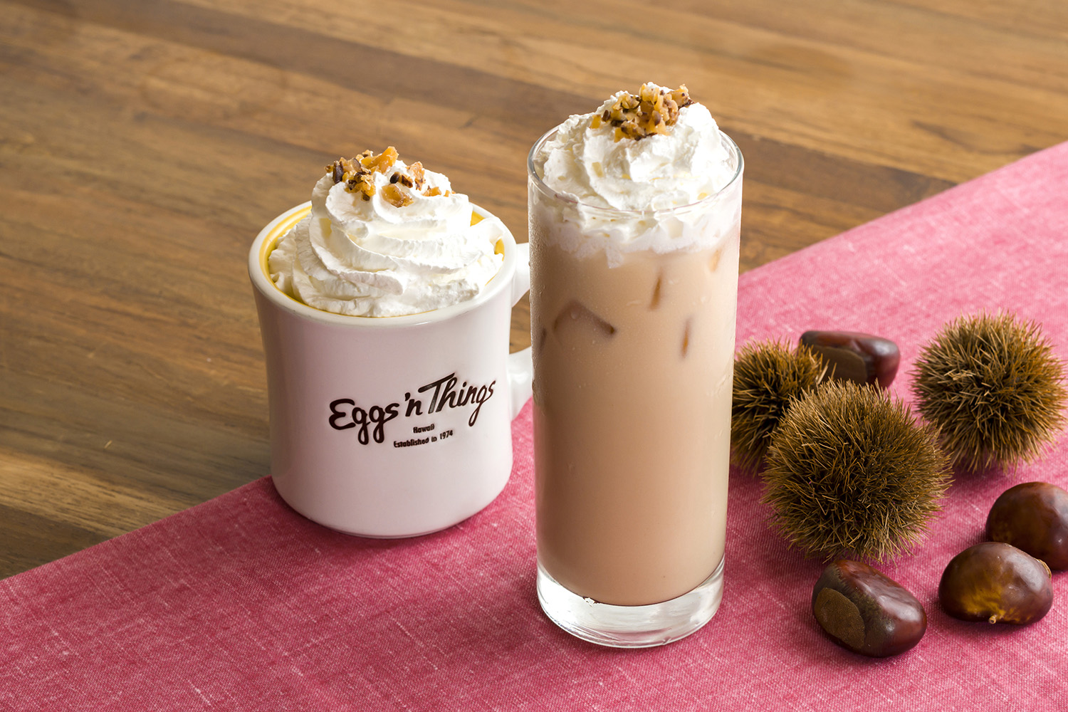 Eggs ’n Things(エッグスンシングス)に秋の味覚がやってきた！紅茶香る「モンブランパンケーキ」や「マロンシェイク」「マロンラテ ...