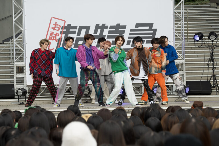 超特急・フリーライブ『お試し超特急』最終日に1万人が乗車！ サプライズリハ＆9人揃っての スマブラ”キャラのハロウィン仮装登場にファン大歓喜★
