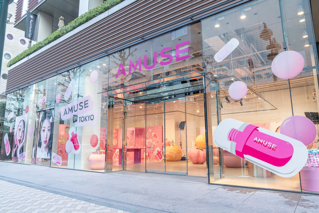 韓国コスメ・AMUSE(アミューズ)が日本で初のPOPUPストア開催！ピンクでポップな空間に日本限定「ジェルフィットティント」や「アイカラーパレット」などずらりラインナップ＜取材レポ ...