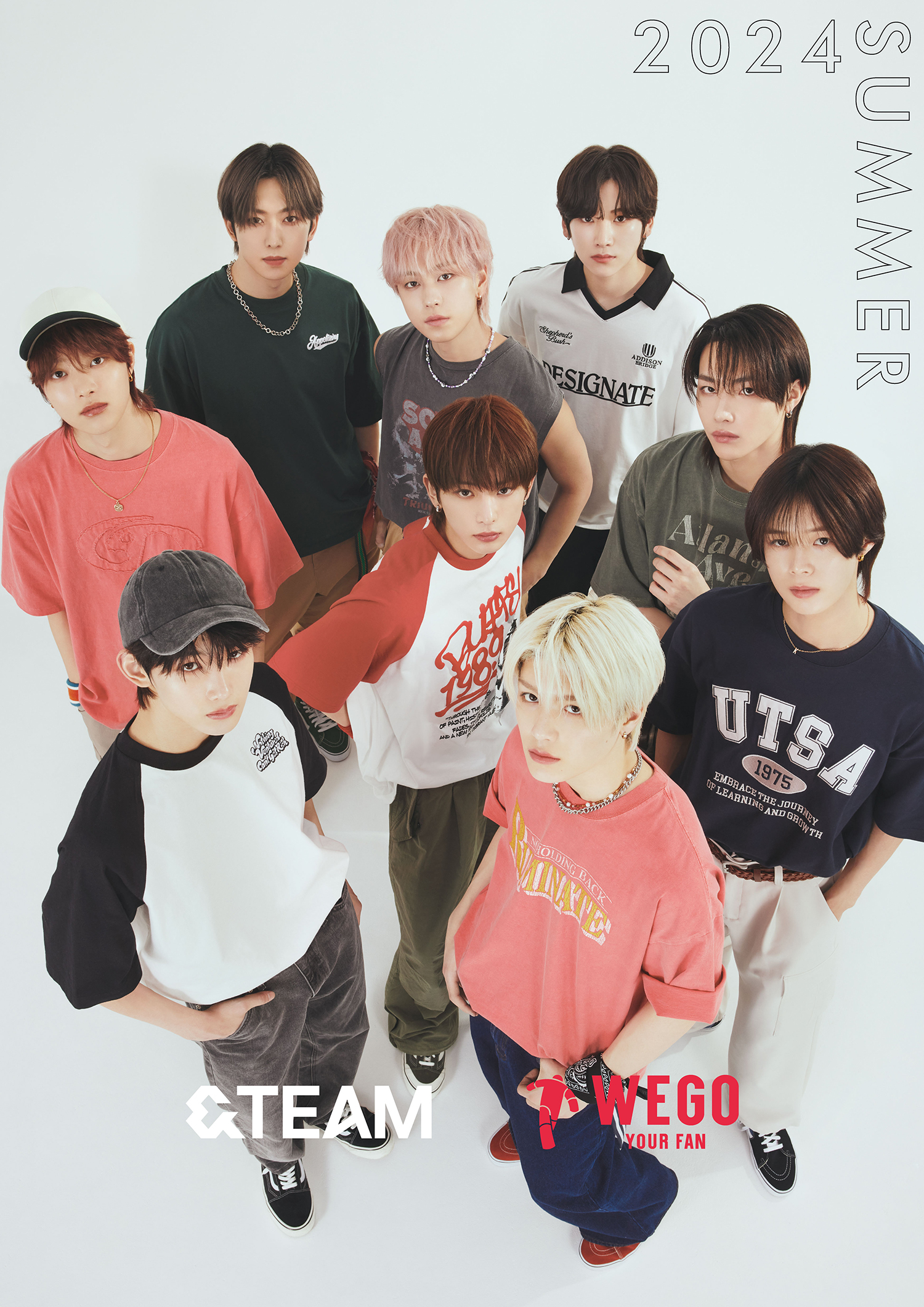 &TEAMを起用した WEGO 2024 SPRING & SUMMER第二弾ビジュアル公開！WEGO店頭でのトークイベント開催も決定 ...