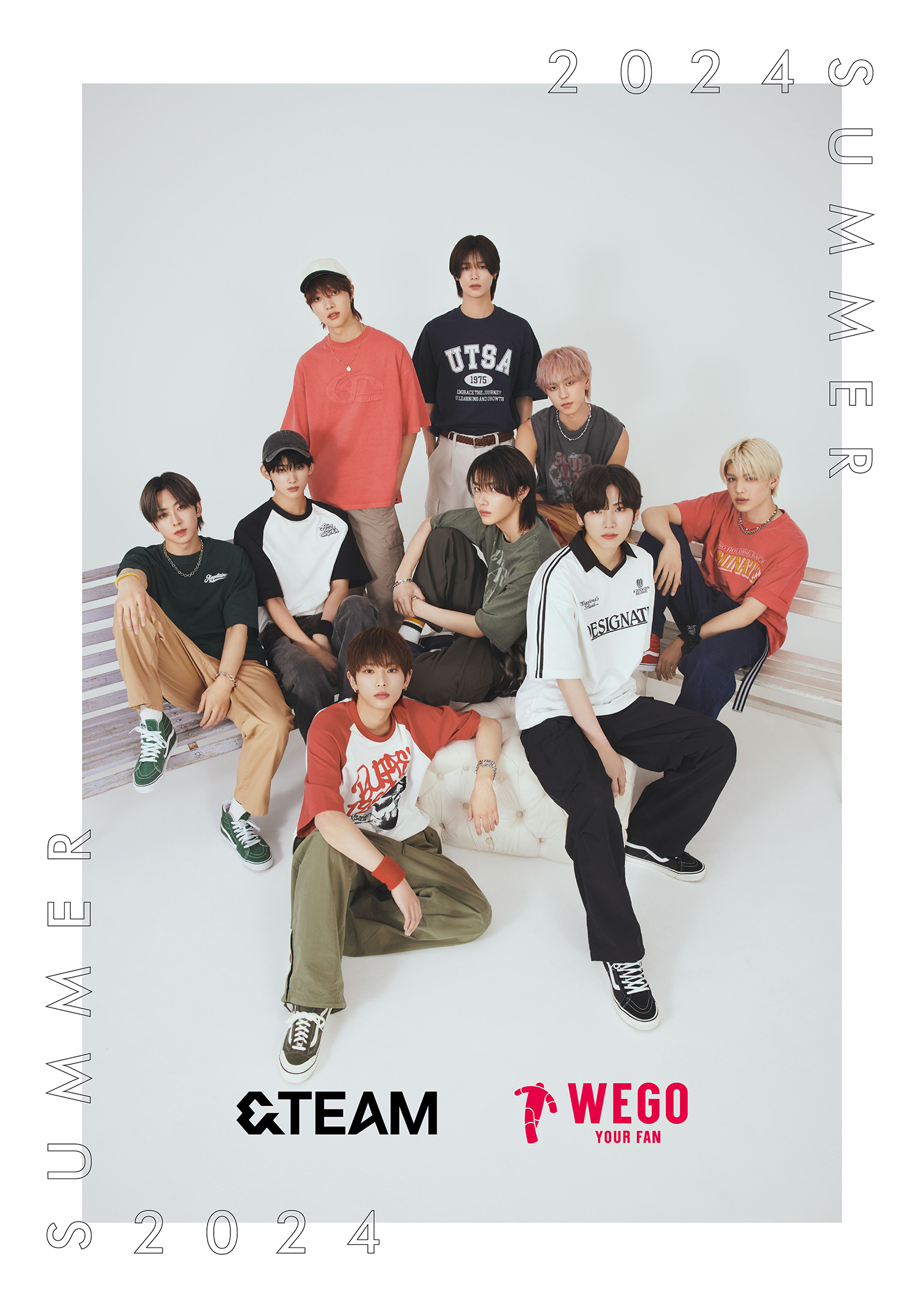 &TEAMを起用した WEGO 2024 SPRING & SUMMER第二弾ビジュアル公開！WEGO店頭でのトークイベント開催も決定 ...