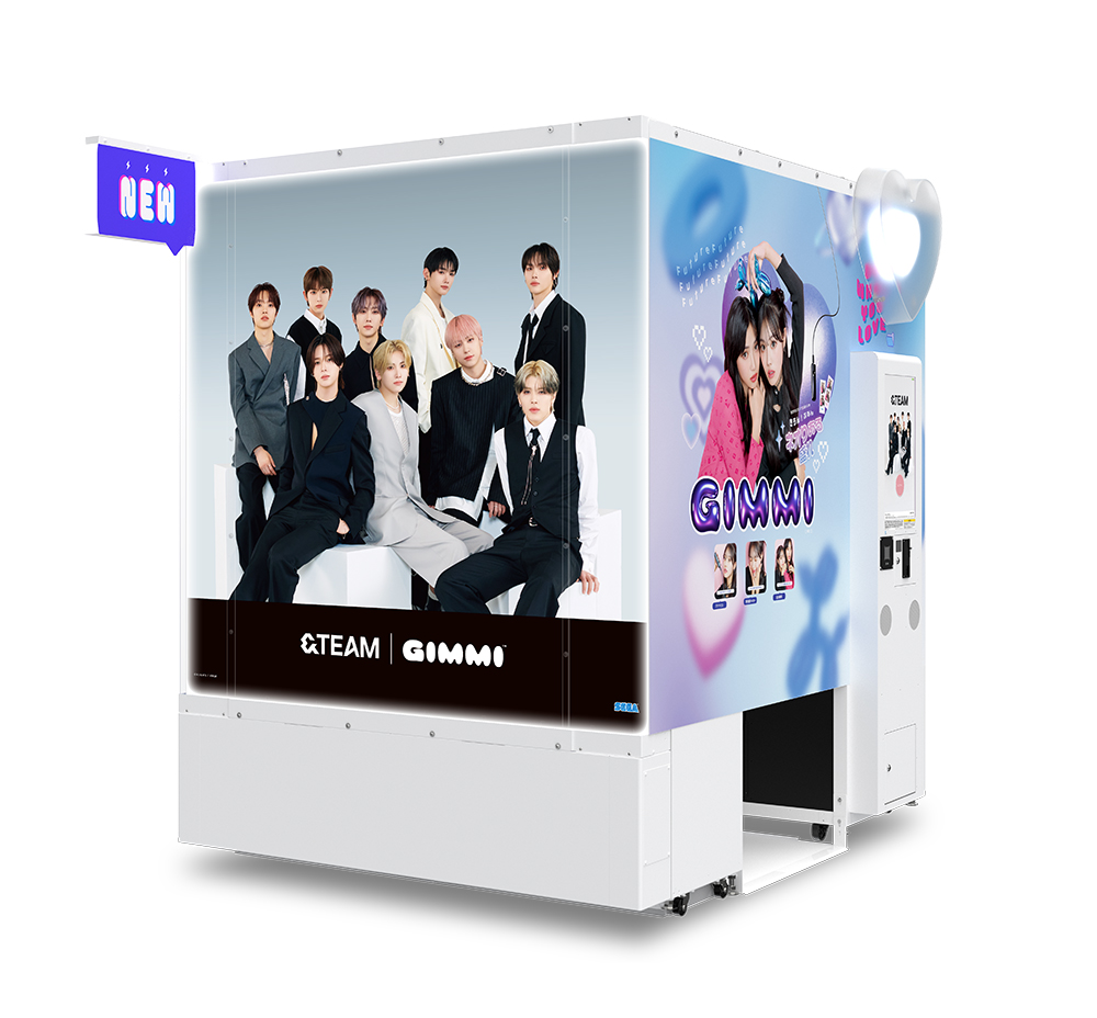 &TEAMがプリクラに！撮りおろしの撮影フレームに、メンバーの声や楽曲BGMも搭載!? プリクラ機『GIMMI(ギミ)』『i my merry ...