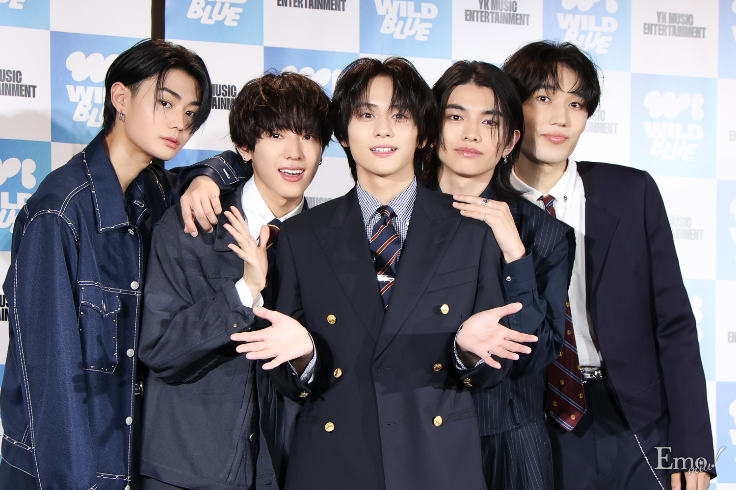 山下幸輝ら5人組ボーイズグループ『WILD BLUE(ワイルドブルー)』1st Digital Single配信・DEBUT SHOWCASE ...