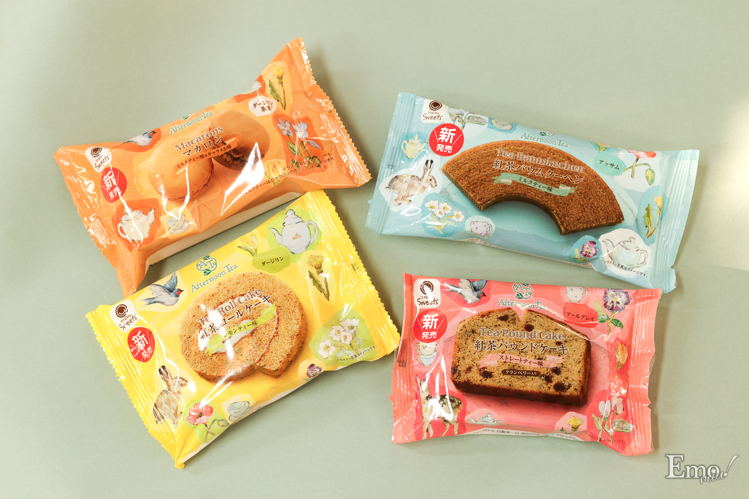 ＜Emoグルメ部＞ファミリーマート、Afternoon Tea監修の焼き菓子4種類が新登場！ストレートティー・レモンティー・ミルクティーを ...