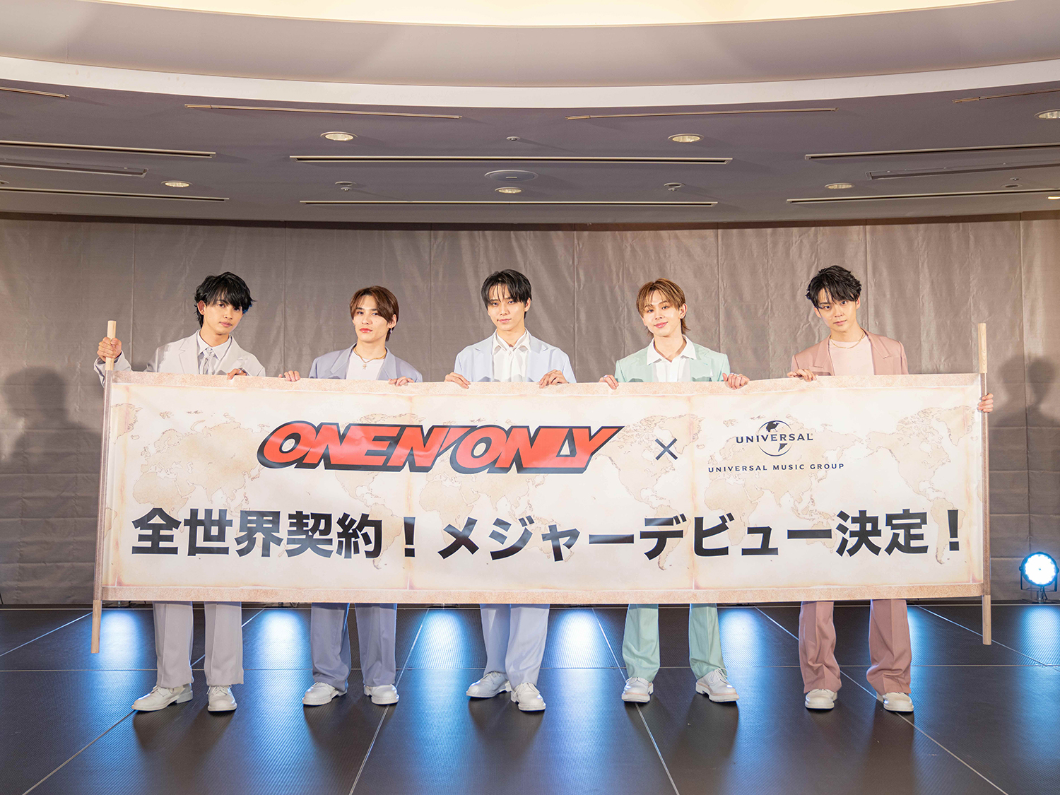 ONE N’ ONLY(ワンエンオンリー)がユニバーサルミュージック/Polydor Recordsよりメジャーデビュー決定！さらに4月18日 ...