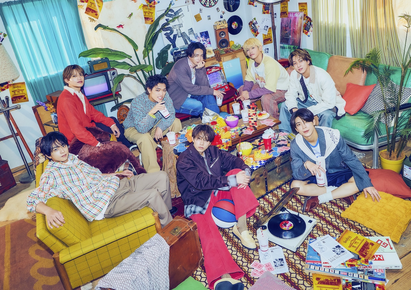 timelesz(タイムレス)、新体制初のオリジナルアルバム「FAM(ファム)」発売！“家族”を象徴するリード曲『ワンアンドオンリー』をはじめ ...