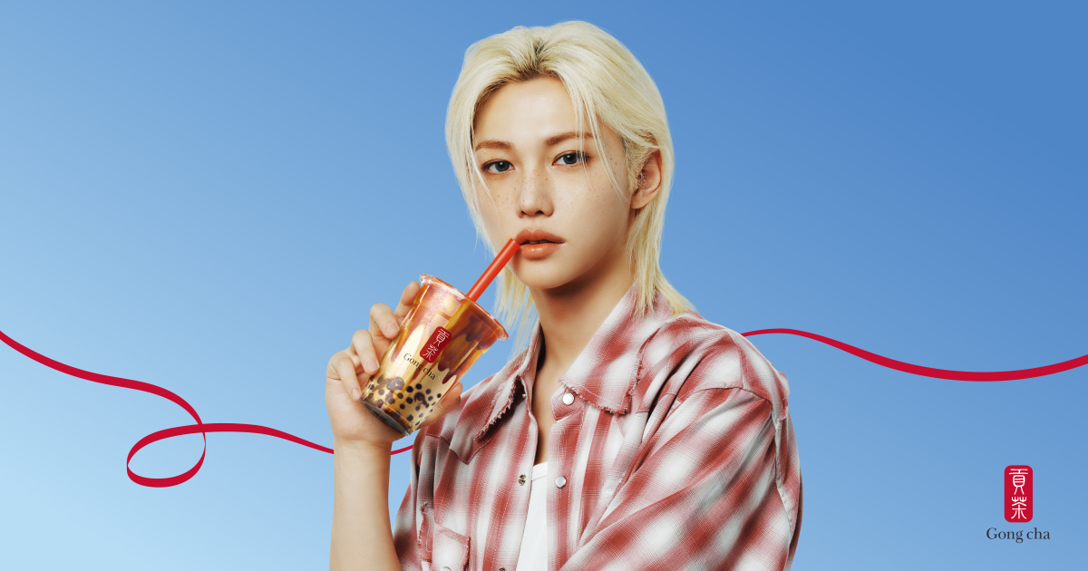Stray Kids・Felix(フィリックス)がゴンチャのアンバサダーに就任！オリジナル缶バッジやスリーブ、店内装飾など | Emo!miu ...