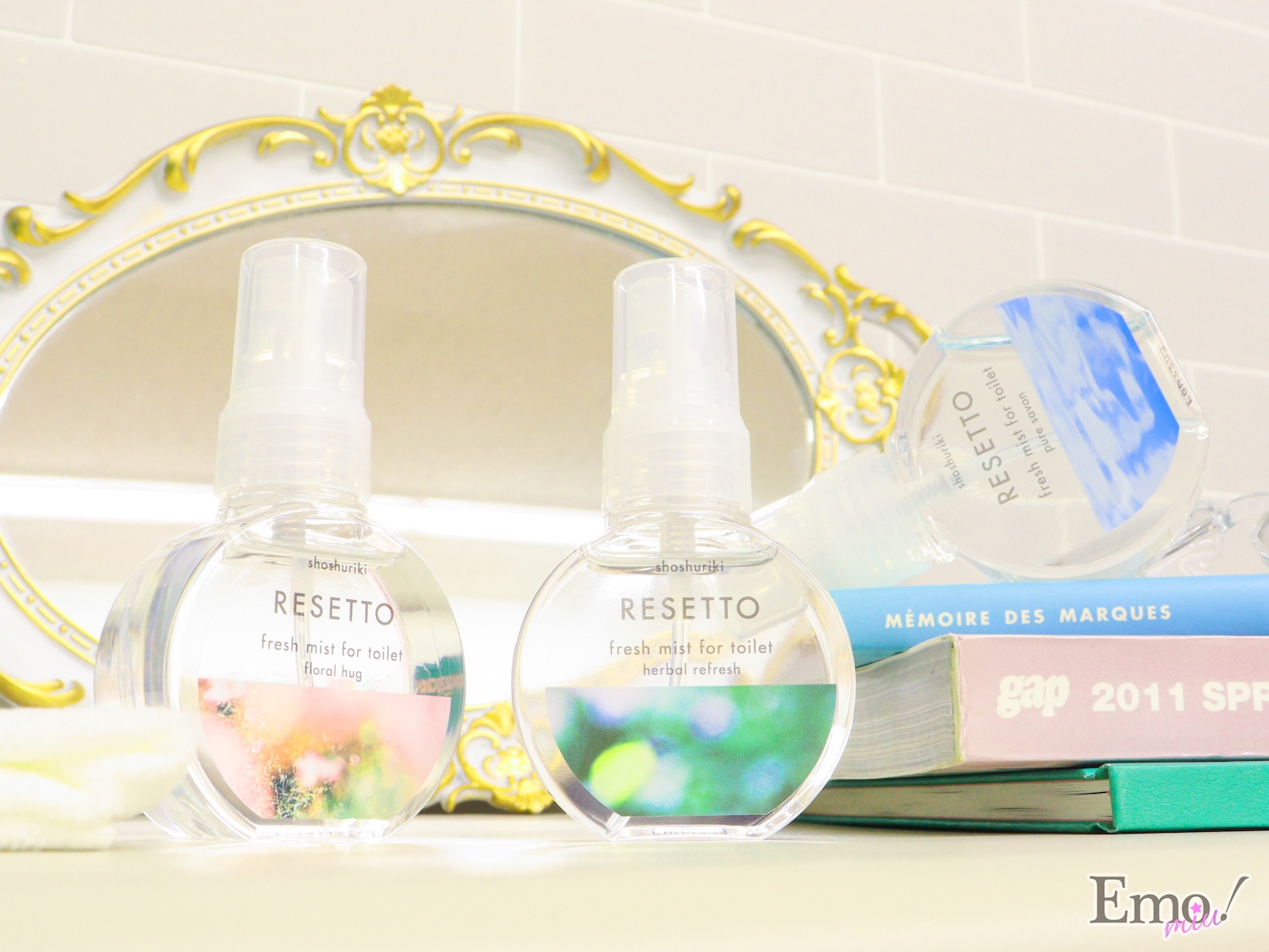 ＜Present！＞香水のようなスタイリッシュなデザインで気になるニオイをリセット！エステー『消臭力 トイレのフレッシュミスト RESETTO ...